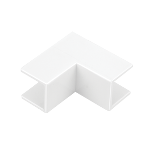 16 mm x 16 mm Mini Trunking Internal Bend White - Centaur