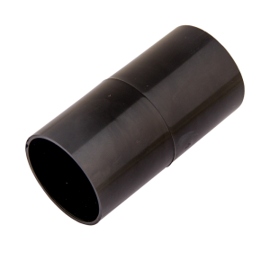 38 mm PVCu Conduit Straight Coupler Black - Centaur