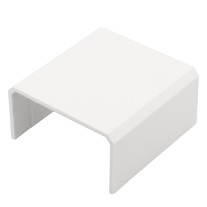 75 mm x 50 mm Maxi Trunking Internal Coupler White - Centaur