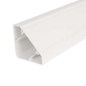 Bench Trunking with Lid White (3m Length) - Centaur