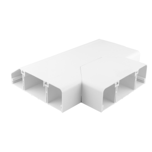 Skirting Dado Trunking Downward Flat Tee White for ASKT 3 - Centaur