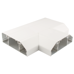 Skirting Dado Trunking Upward Flat Tee White for BSKT 3 - Centaur