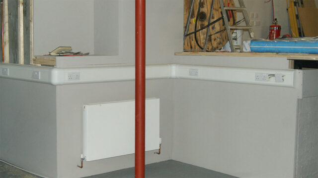 PVCu Dado Trunking - The Barn Theatre - Centaur