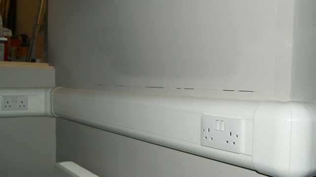 PVCu Dado Trunking - The Barn Theatre - Centaur