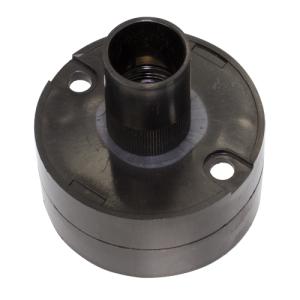 20 mm PVCu Conduit Back Outlet Box Black - Centaur