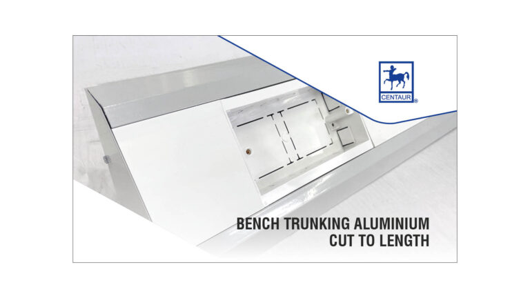 Bench Trunking Aluminium Cut to Length - Centaur